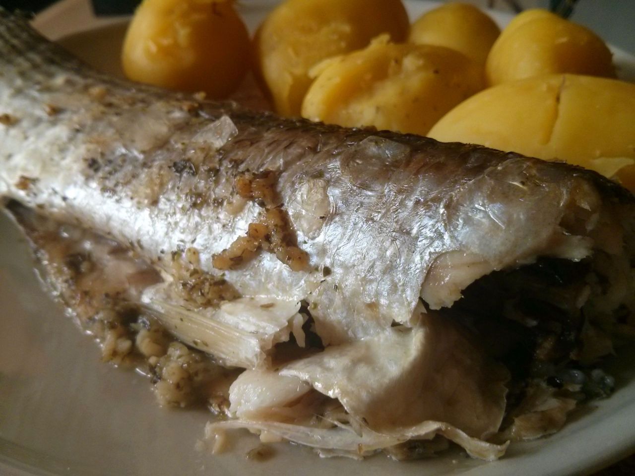 Cípal na česneku s bylinkami - Zdravá kuchařka