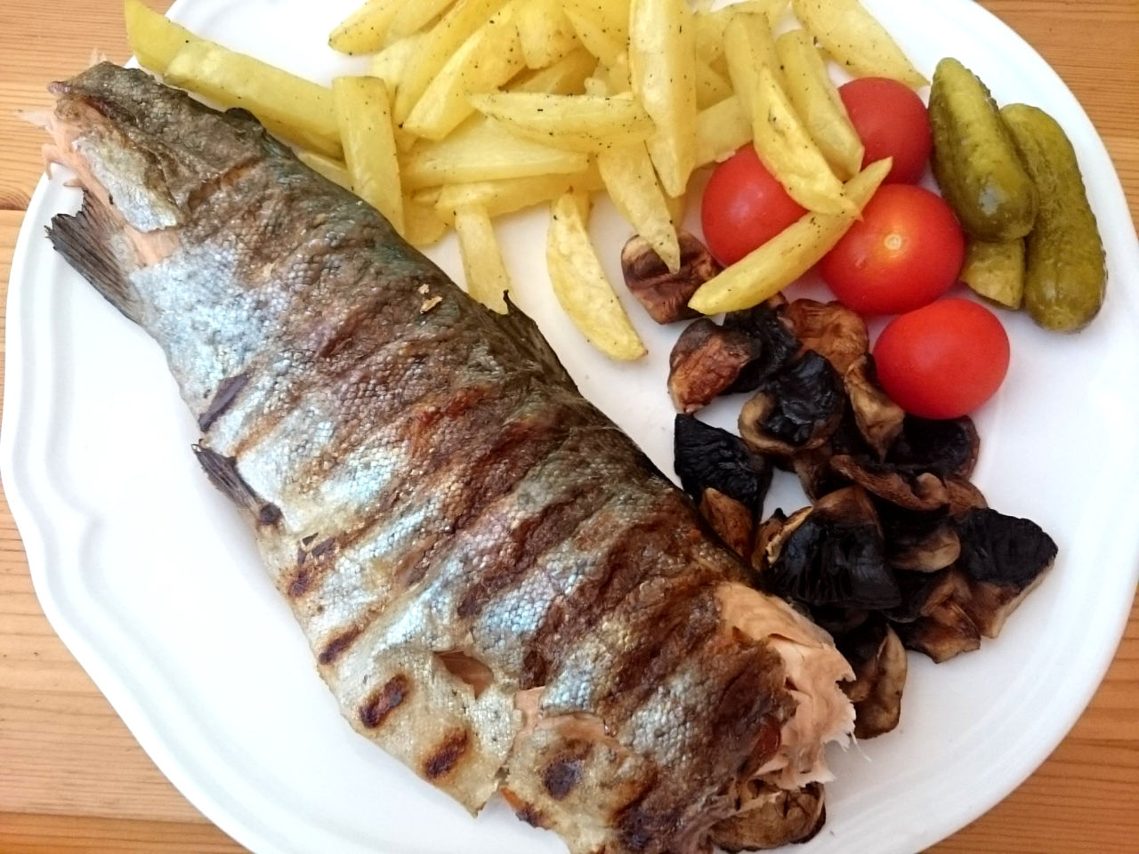 pstruh-na-grilu - Zdravá kuchařka