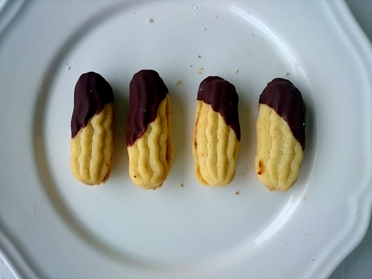 Třené linecké cukroví (banánky, rohlíčky, věnečky) - Zdravá kuchařka